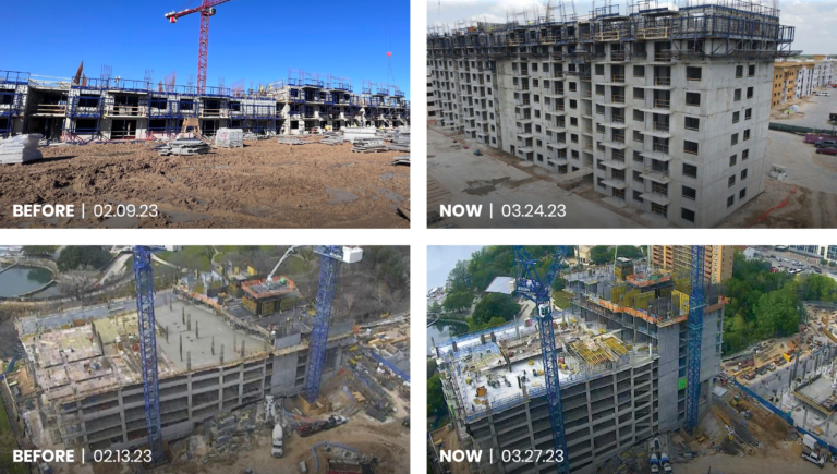 SkyDancing Thin Shell Structures – SCA